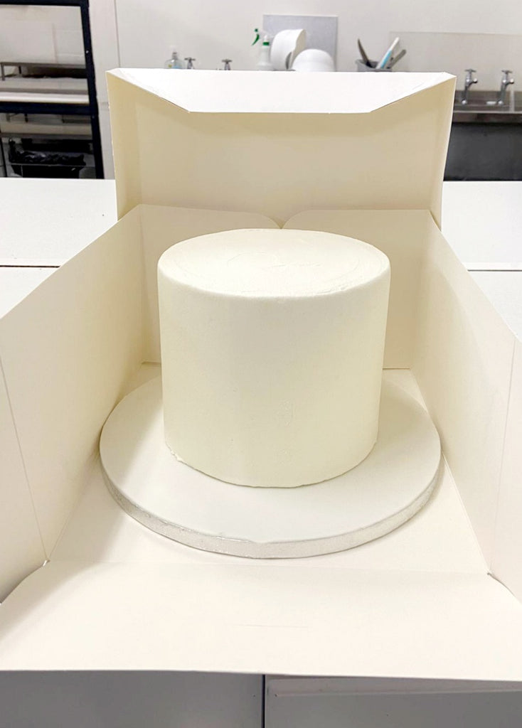 Plain Iced VANILLA Cake (Tall 3 layers) COLLECT ONLY – Cloud Nine Cake ...