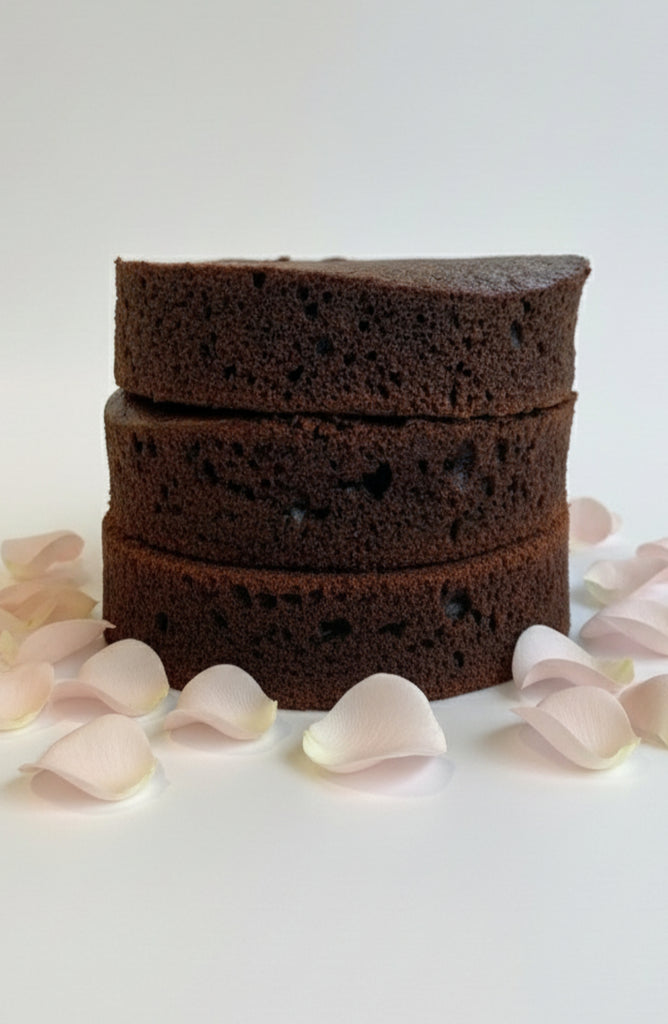 Ready-Baked CHOCOLATE Sponge - TRIPLE layer – Cloud Nine Cake Centre