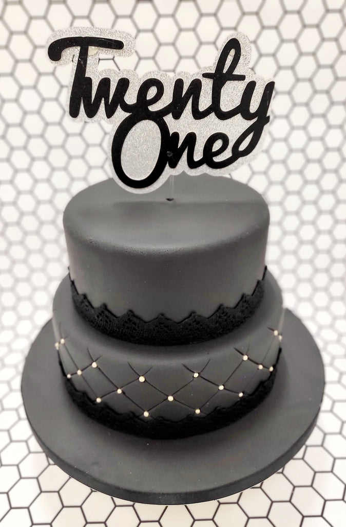 Leather & Lace Cake Kit (Including the cakes) – Cloud Nine Cake Centre