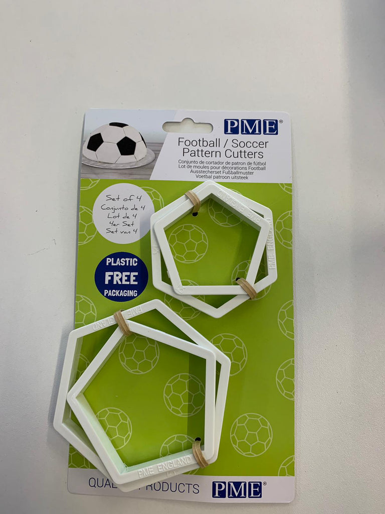 PME Football/Soccer Pattern Cutters – Cloud Nine Cake Centre