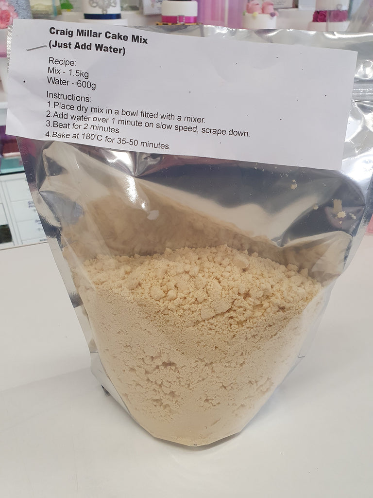 CRAIG MILLAR Madeira Cake Mix – Cloud Nine Cake Centre
